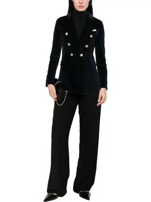 CIRCOLO 1901 Velvet Blazer - Blue