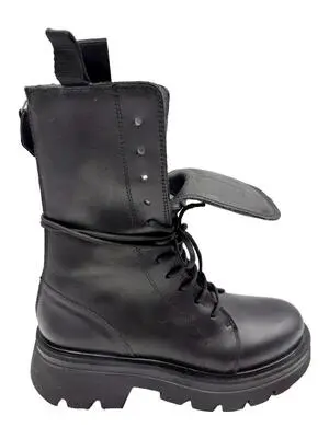 PATRIZIA BONFANTI Lace-up Ankle Boots - Black