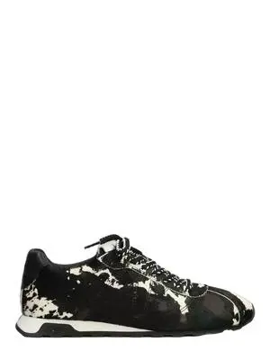 Ash Kill Bill Pony Cow Sneakers - Black