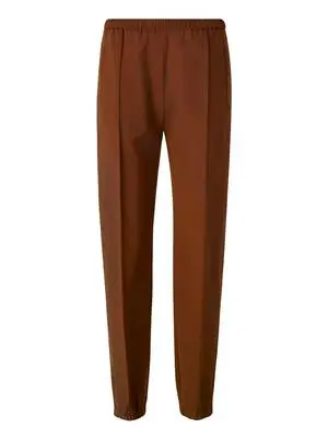 Dorothee Schumacher Hazelnut Pin-tuck Track Pants - Brown