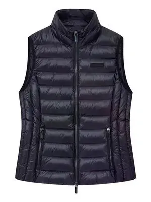 Armani Exchange Quilted Padded Gilet - Black
