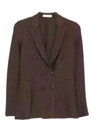 CIRCOLO 1901 CIRCOLO 1901 Double-Breasted Wool Blazer