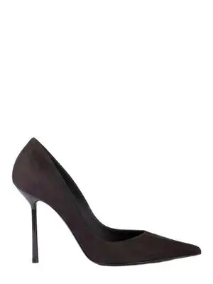 LE SILLA Le Silla Vivienne Pointed-Toe Suede Pumps