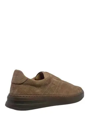 HENDERSON BARACCO Suede Slip-on Sneakers - Brown