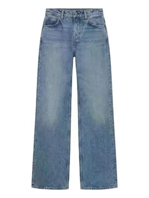 REFORMATION Cary Wide-leg Jeans - Blue