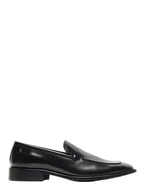 Acne Studios Square-toe Leather Loafers - Black