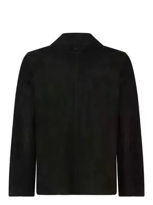 SALVATORE SANTORO Suede Jacket - Black