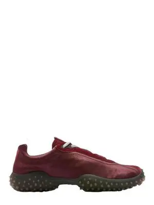 Miu Miu Miu Miu Technical Fabric And Suede Sneakers Red