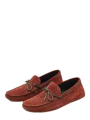 BOTTEGA VENETA BOTTEGA VENETA Intrecciato Suede Loafers