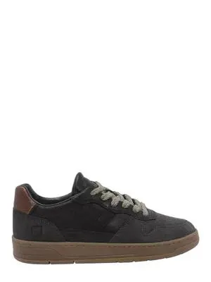 D.a.t.e. Court 2.0 Panelled Perforated Sneakers - Black
