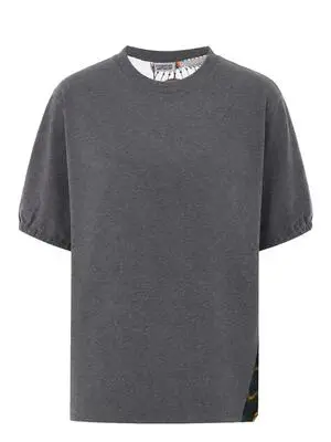 Essentiel Antwerp Graphic Print T-shirt - Grey