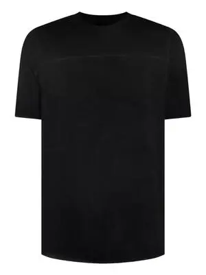 THOM KROM Seam-detail Short-sleeve T-shirt - Black