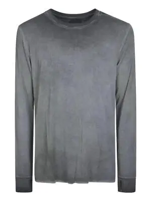 THOM KROM Cold-dye Long-sleeve T-shirt - Grey