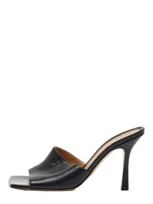 Bottega Veneta Stretch Leather Sandals - Black