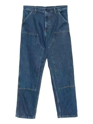 Carhartt Work In Progress Double Knee Relaxed Fit Jeans - Blue