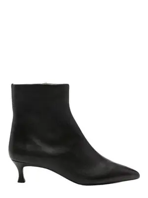 UNISA Unisa Pointed-Toe Leather Ankle Boots