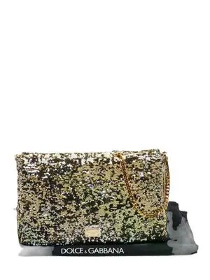 DOLCE & GABBANA Dolce & Gabbana Miss Charles Sequinned Shoulder Bag