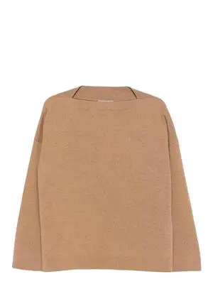 Dusan Boat Neck Sweater - Neutrals