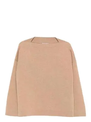 Dusan Boat Neck Sweater - Neutrals