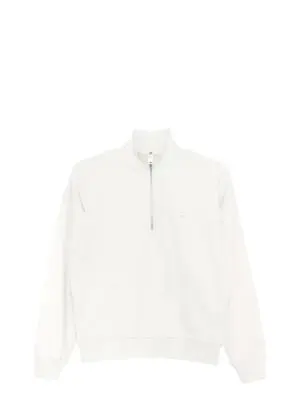 Maison Kitsuné MAISON KITSUNÉ Quarter-Zip Sweatshirt Grey