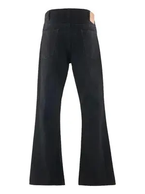 SAINT MXXXXXX SAINT MXXXXXX Denim Logo Patch Flared Jeans