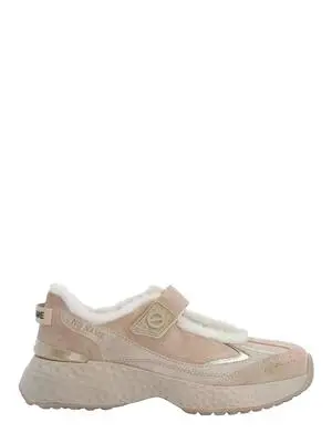 NO NAME Carter 2.0 Suede Touch-strap Sneakers - Neutrals