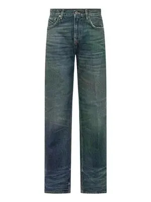 HAIKURE Bonnie Whiskered Jeans - Blue