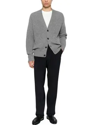 DIANA STUDIO Ribbed-knit Cardigan - Grey