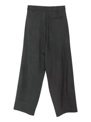 FRENKEN Frenken Pleated Wide-Leg Trousers