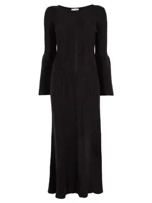 ALTUZARRA Altuzarra Hines Ribbed-Knit Maxi Dress