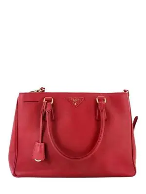 PRADA Prada Saffiano Leather Medium Tote Bag