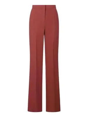 MAX MARA MAX MARA Tailored Wide Leg Trousers With Satin Side Stripe