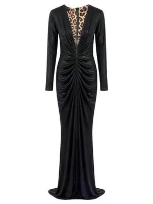 Philipp Plein Long Dress - Black