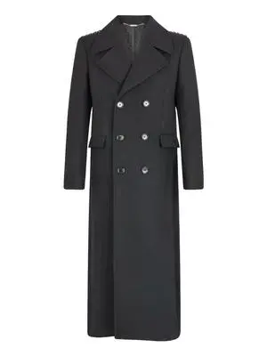 JOHN RICHMOND JOHN RICHMOND Double-Breasted Coat With Peak Lapels