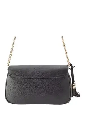 Gucci GUCCI Soho Chain Flap Crossbody Bag Black
