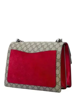 Gucci Gg Supreme Dionysus Shoulder Bag - Neutrals
