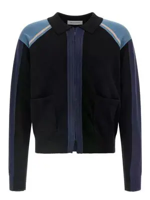 KIKO KOSTADINOV Munno Knit Colour-block Cardigan - Black