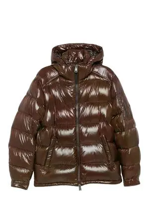 Herno Herno Hooded Quilted Jacket Brown