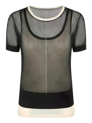 Paul Smith Double Layer T-shirt - Black