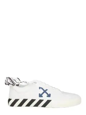 Off-White Vulcanized Canvas Sneakers - White