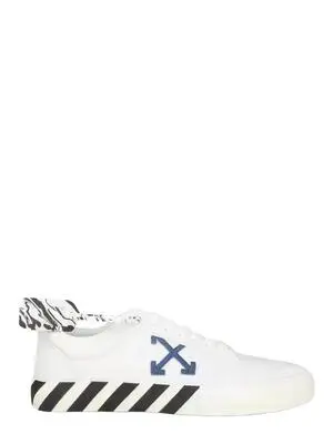 Off-White Vulcanized Canvas Sneakers - White