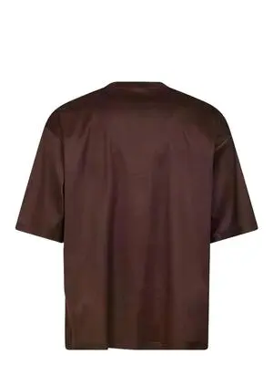 COSTUMEIN Logo-embroidered T-shirt - Brown