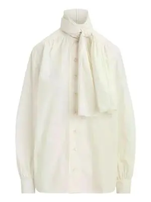 POLO RALPH LAUREN Polo Ralph Lauren Pussy-Bow Button-Down Blouse