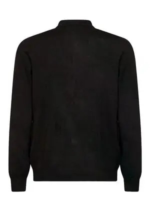 D4.0 Long-sleeve Polo Shirt - Brown