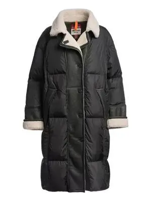 PARAJUMPERS Parajumpers Velna Shearling-Trim Puffer Coat