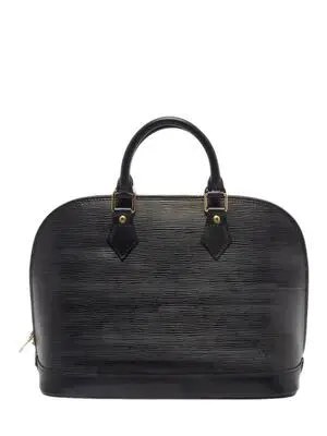 LOUIS VUITTON Epi Alma Pm Tote Bag - Black