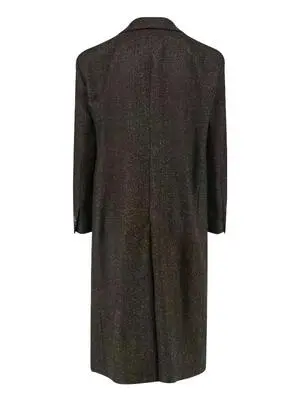 HEVO Hevo Double-Breasted Herringbone Coat