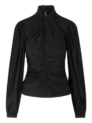 ISABEL MARANT ÉTOILE ISABEL MARANT Depsona Silk Blouse With Ruched Detailing