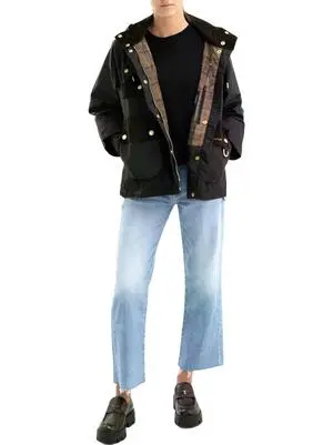 BARBOUR Barbour Corduroy Panelled Hooded Jacket