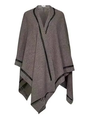 P.a.r.o.s.h Knitted Cape - Brown